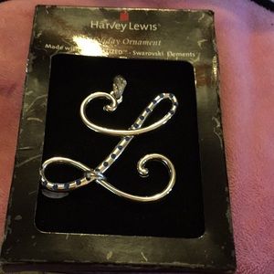 Target | Jewelry | Pretty Decoration Letter L With Swarovski Crystal ...